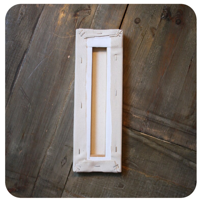 Feather Print 12 X 4 Inch Feather Screen Print on Canvas | Etsy