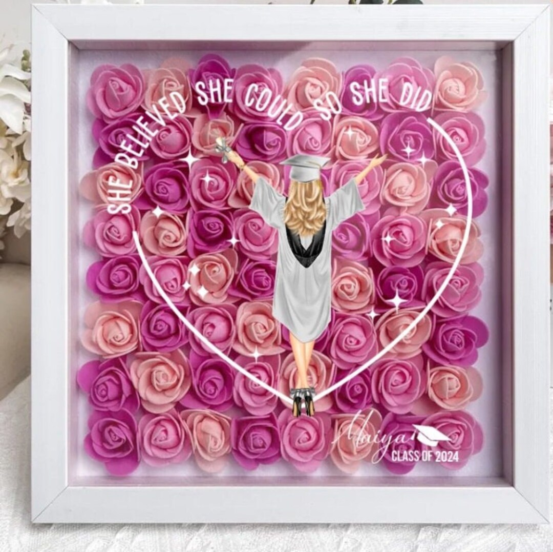 Custom Graduation Flower Box graduation Gifts for Daughtergraduation ...