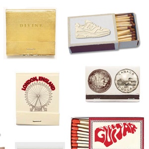 Personalized Matchbox Art Print Template A Thoughtful Gift for Any ...