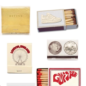 Personalized Matchbox Art Print Template - A Thoughtful Gift for Any ...