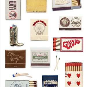 Personalized Matchbox Art Print Template A Thoughtful Gift for Any ...