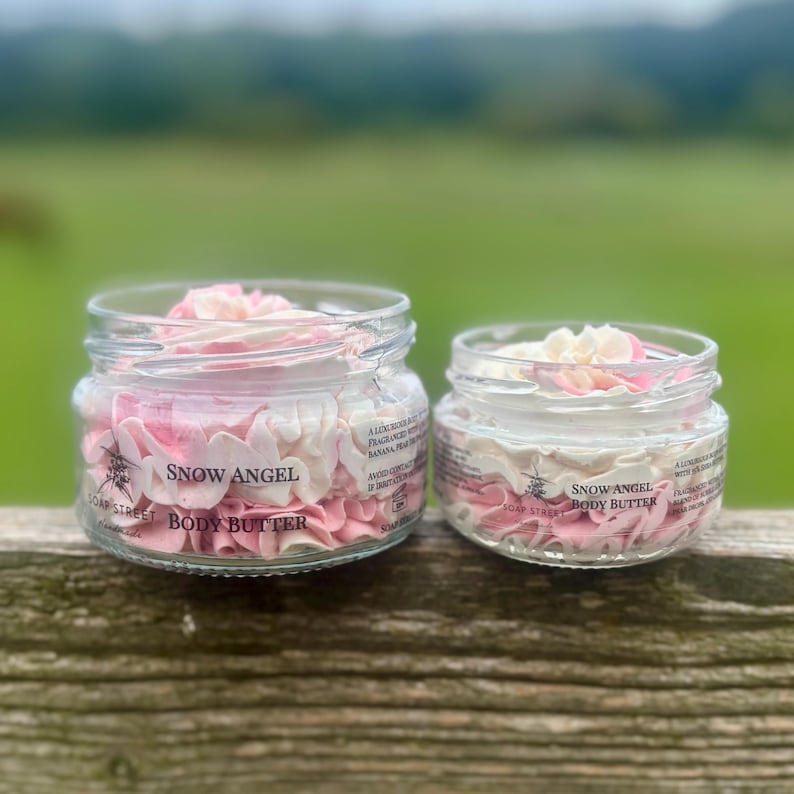 Snow Angel (fairy) Body Butter: Vegan, 35% Shea Butter, Candyfloss ...