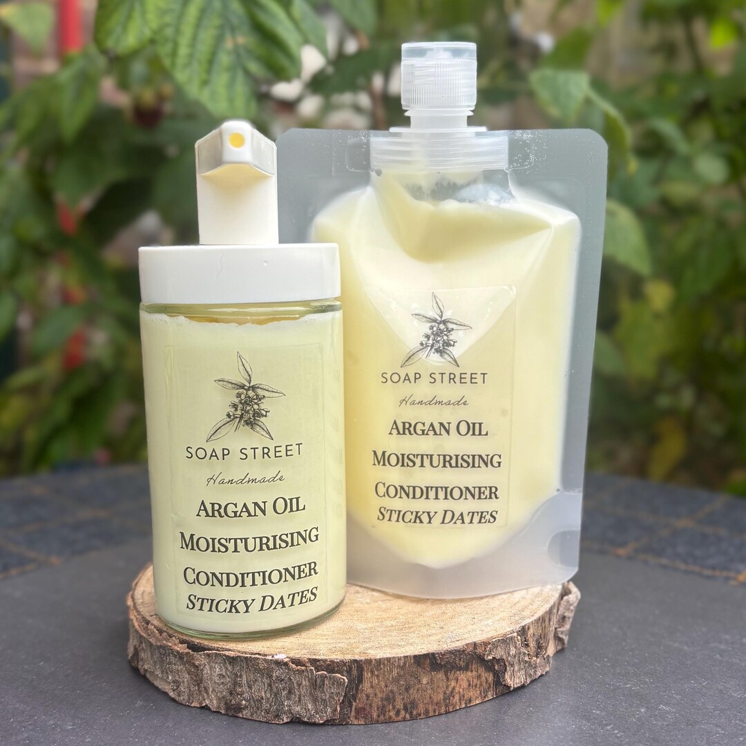 Sticky Dates Hair Conditioner, Handmade, Vegan, Moisturising Hair ...