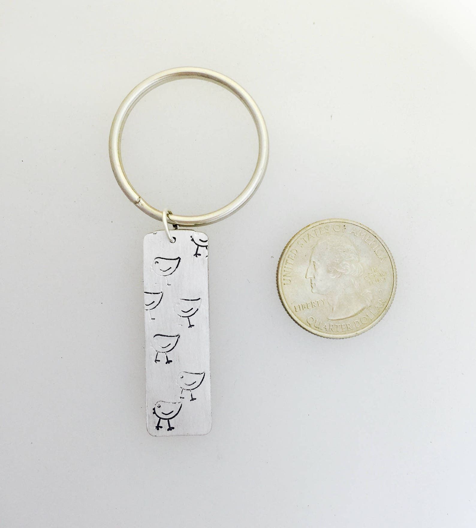 Go Vegan Follow the Chicken Feet Keychain-vegan Gift-vegan | Etsy