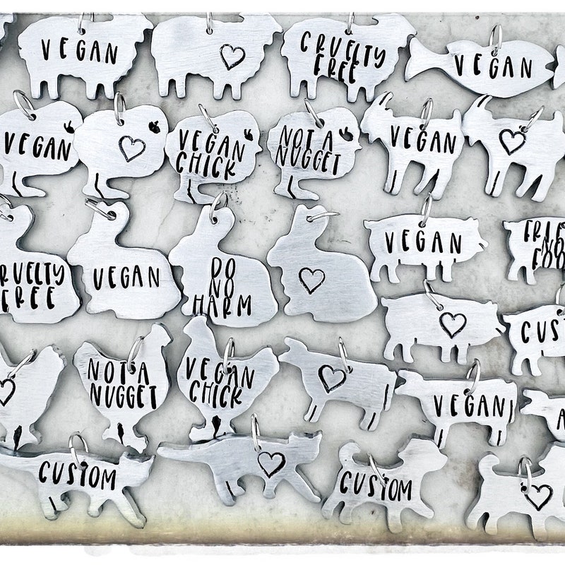 Vegan Pendant - Etsy