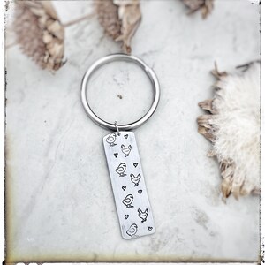 Go Vegan Follow the Chicken Feet Keychain-vegan Gift-vegan Jewelry ...
