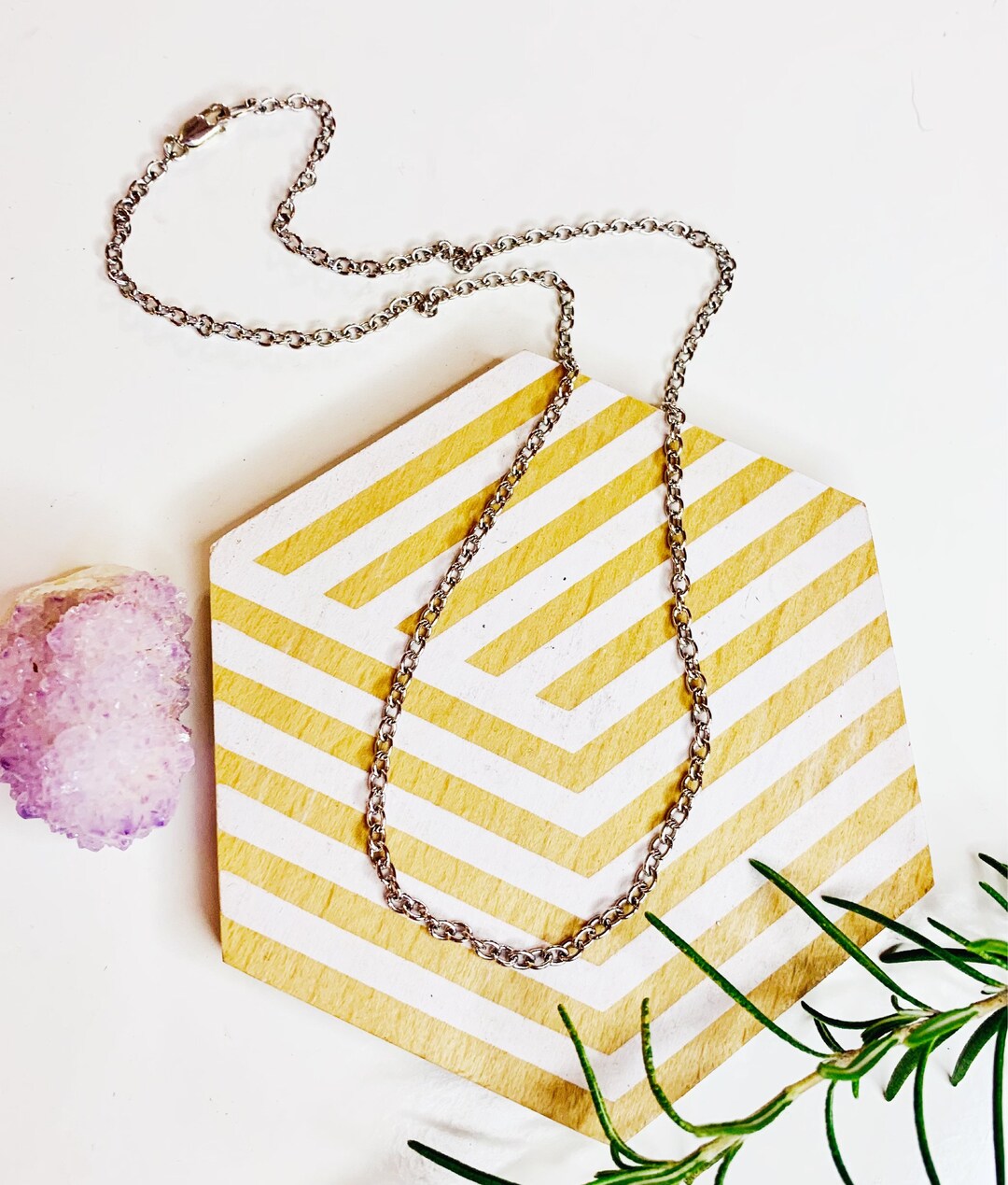 Chain-add A Charm Chain-silver Plated Chain-cable Chain-new Chain ...