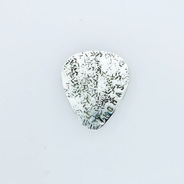 Silver Guitar Picks - Etsy