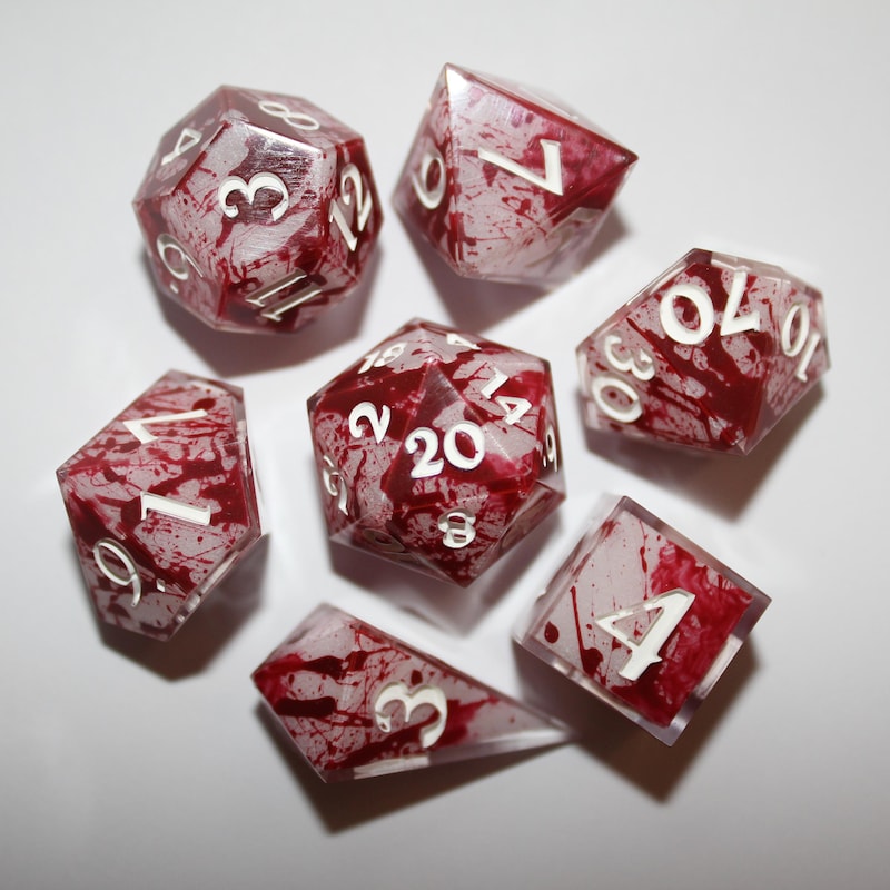 Bloody Dice - Etsy