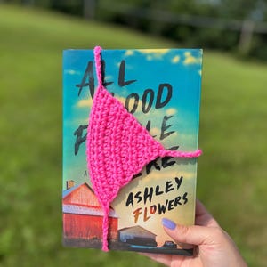 Crochet Book Thong PATTERN, Crochet Bookmark Pattern, Crochet Bookmark ...