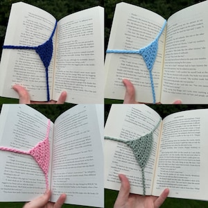 Crochet Book Thong PATTERN, Crochet Bookmark Pattern, Crochet Bookmark ...