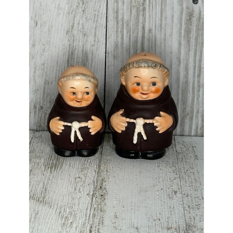 Vintage Goebel Hummel Monk Salt & Pepper Shakers West Germany - Etsy