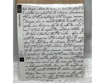 French Script - Etsy