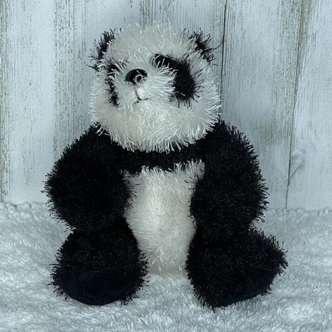 GANZ Webkinz Lil' Kinz PANDA Stuffed Animal Plush HS111 - Etsy