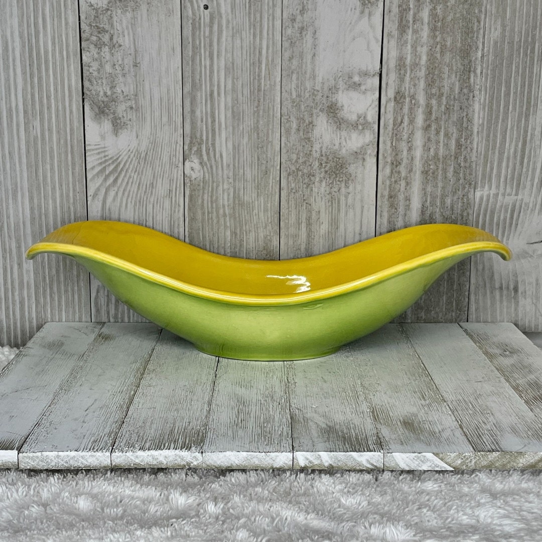 Vintage MCM Royal Haeger USA Console Bowl - Etsy