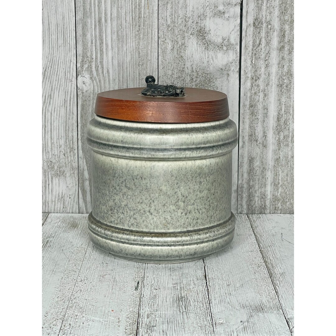 Vintage Ceramic Tobacco Jar Humidor T Denmark 356 - Etsy