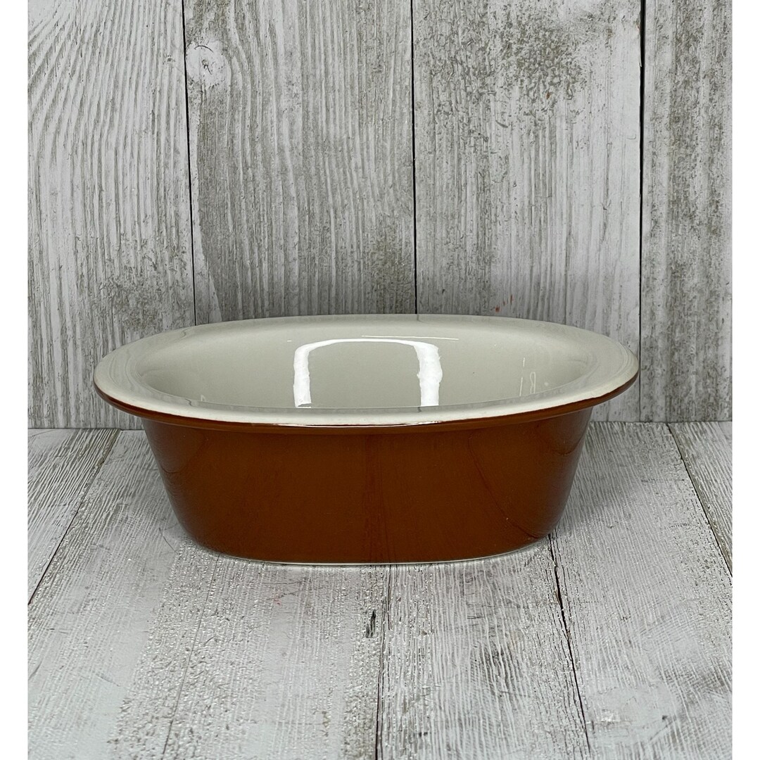 Vintage HALL Restaurantware Oval Serving Bowl 416 - Etsy