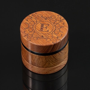 Personalised Engraved Walnut Grinder,custom Engraved Woodengrinder,four ...