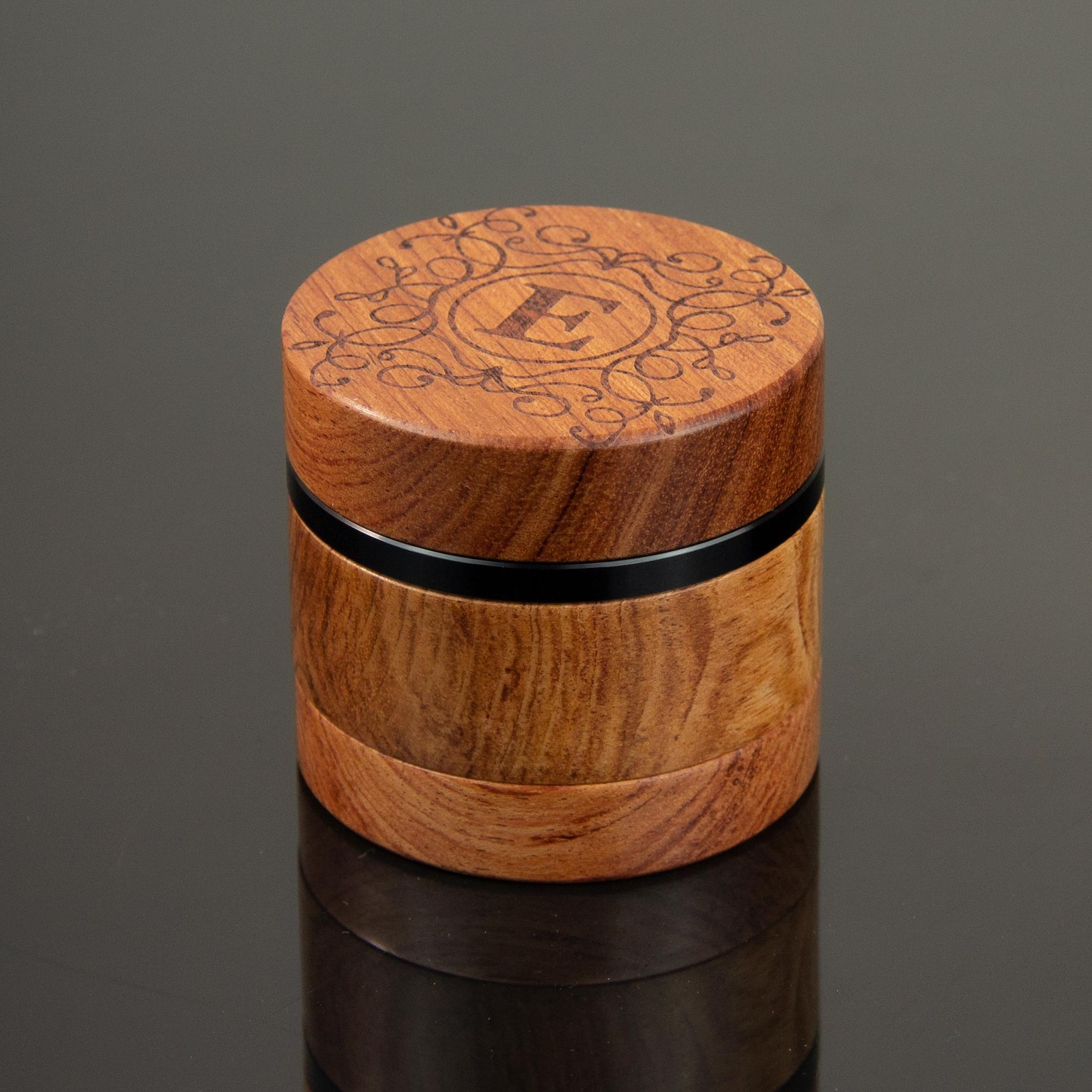 Personalised Engraved Walnut Grinder,custom Engraved Woodengrinder,four ...