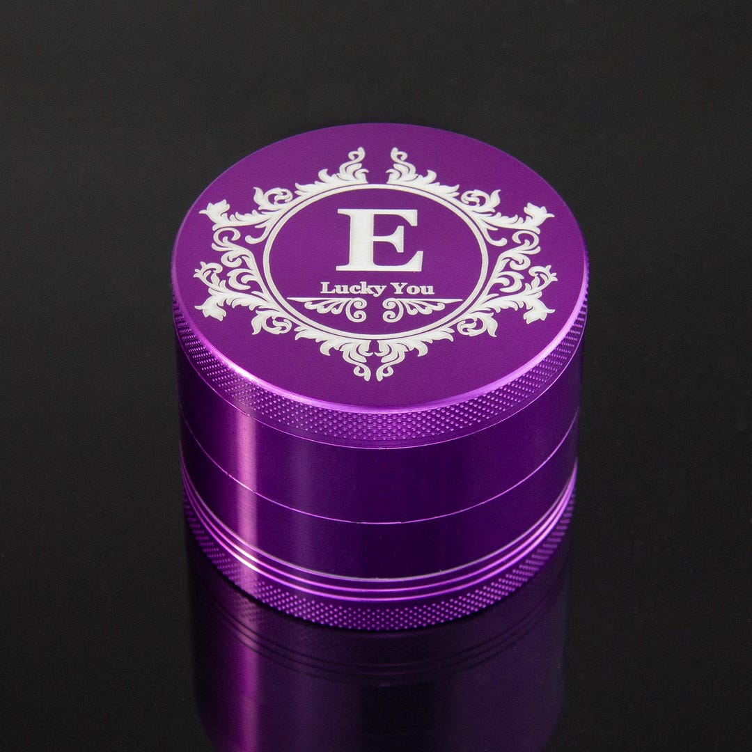 Personalised Engraved Metal Grinder, Custom Engraved Grinder, Four ...