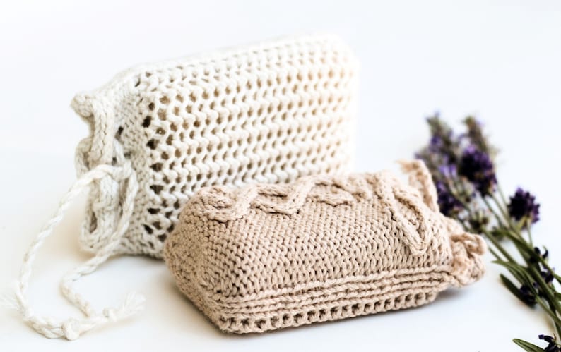 The Spa Collection PDF PATTERN - Soap Sack, Washcloth, Gift, Birthday ...