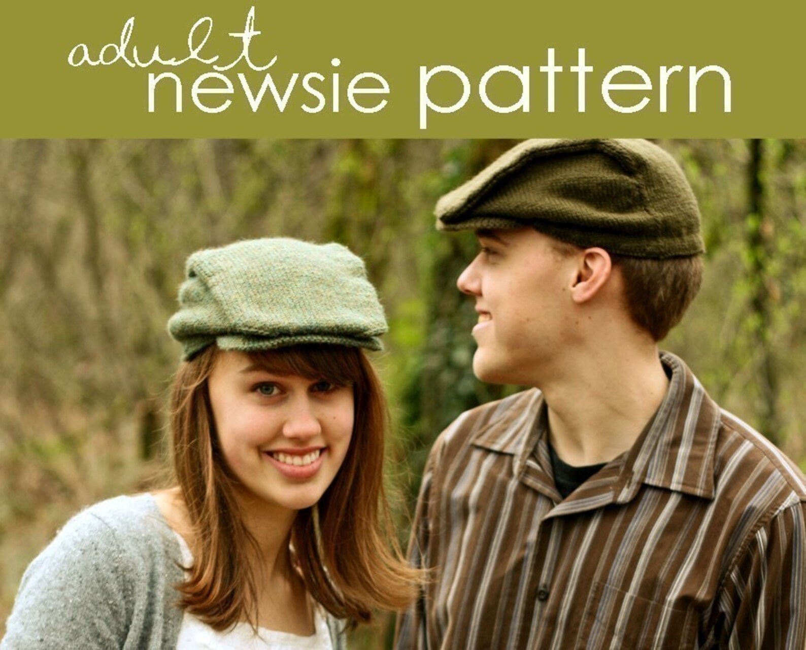 Adult Newsie PDF PATTERN - (s, M, L, Xl, Xxl) - Hat, Newsboy, Cap ...