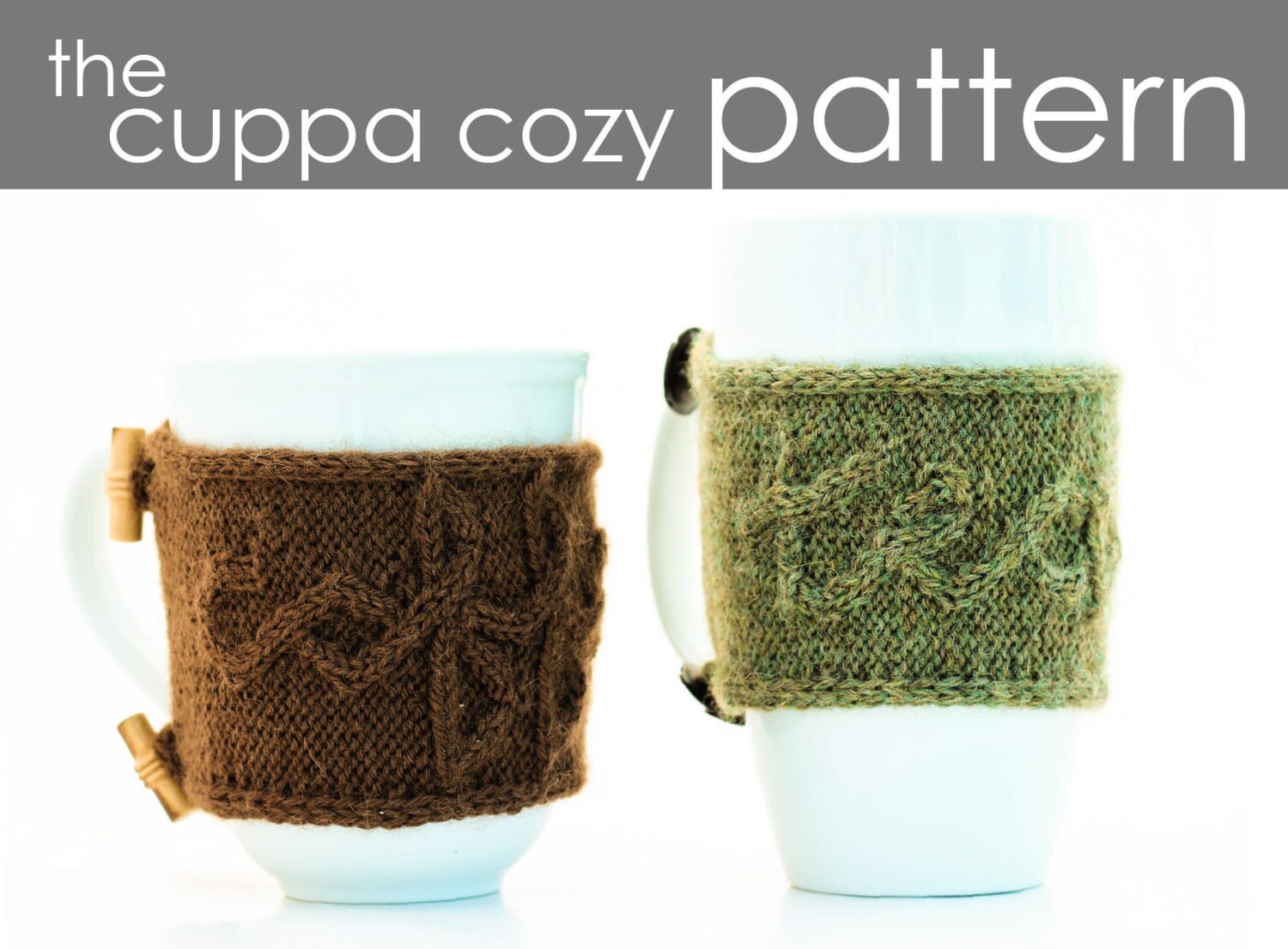 Cuppa Cozy PDF PATTERN - Mug Cozy, Mug Warmer, Mug Sweater, Gift ...