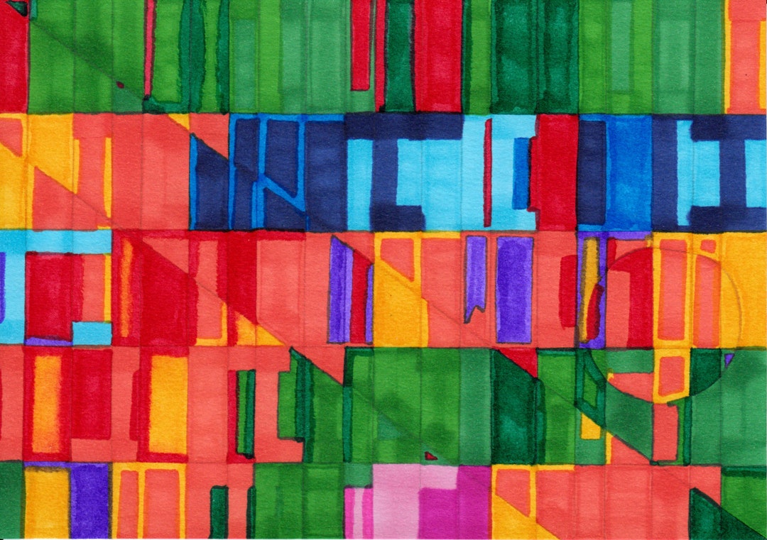 Original Art by Jay Snelling. Outsider Art Brut. Bubble. Unframed - Etsy