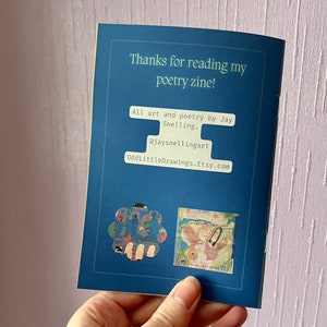 Zine A6 an Art Poetry Book - A Poetry Zine. Outsider Art Brut. Jay ...