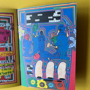 Zine A6 an Art Poetry Book - A Poetry Zine. Outsider Art Brut. Jay ...