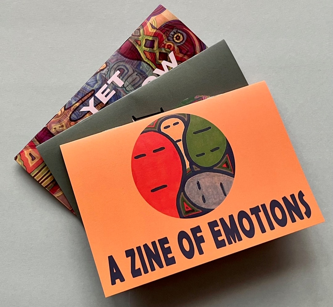 Set of 3 Art Zines – Graphic Poetry Comic Bundle, A6 Books, Outsider ...