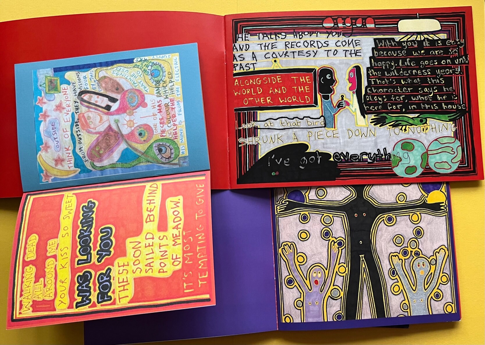 Four Book Bundle - Graphic Zine Comic Collection Set Giftbook. Gifts ...