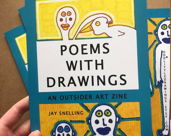 A Zine of Poems and Drawings - 'poems With Drawings', Jay Snelling ...