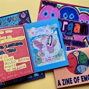 Four Book Bundle - Graphic Zine Comic Collection Set Giftbook. Gifts ...