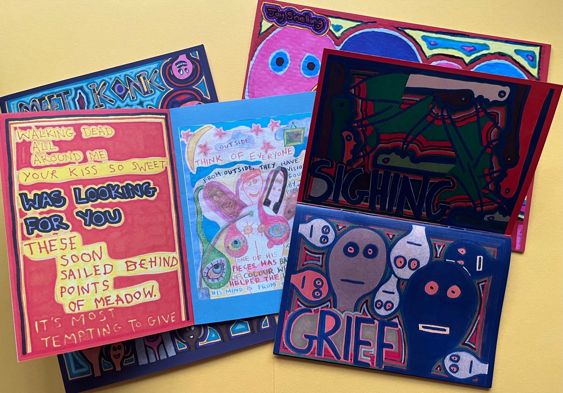 Four Book Bundle - Graphic Zine Comic Collection Set Giftbook. Gifts ...