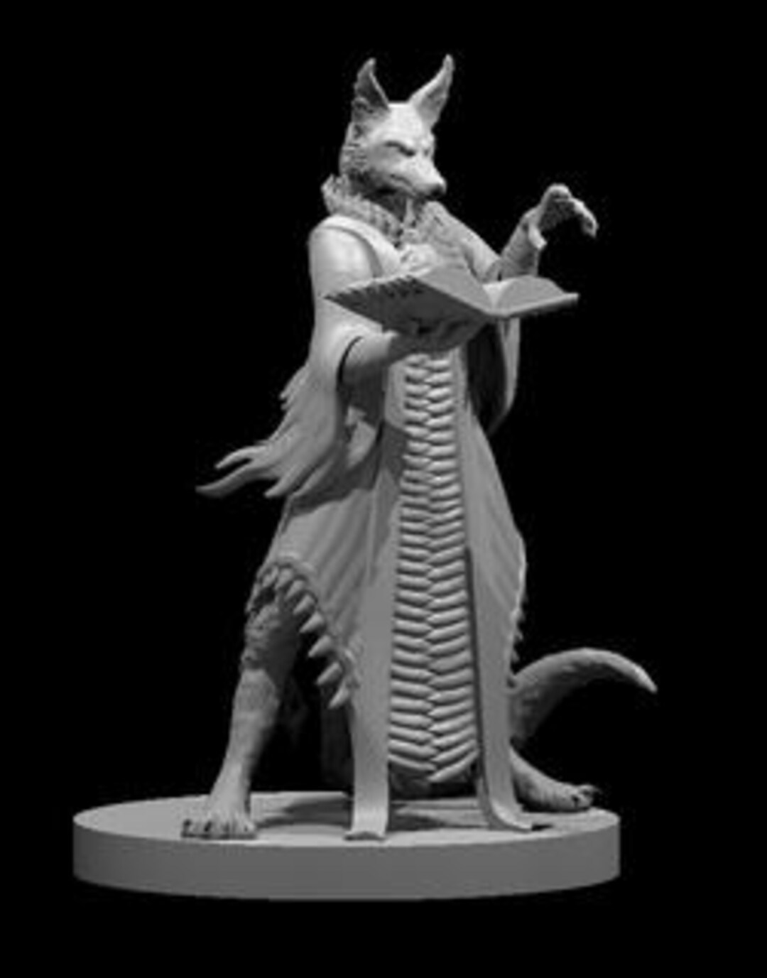 3D Resin Arcanaloth for Your Dnd Adventures! Straight From the 2025 ...