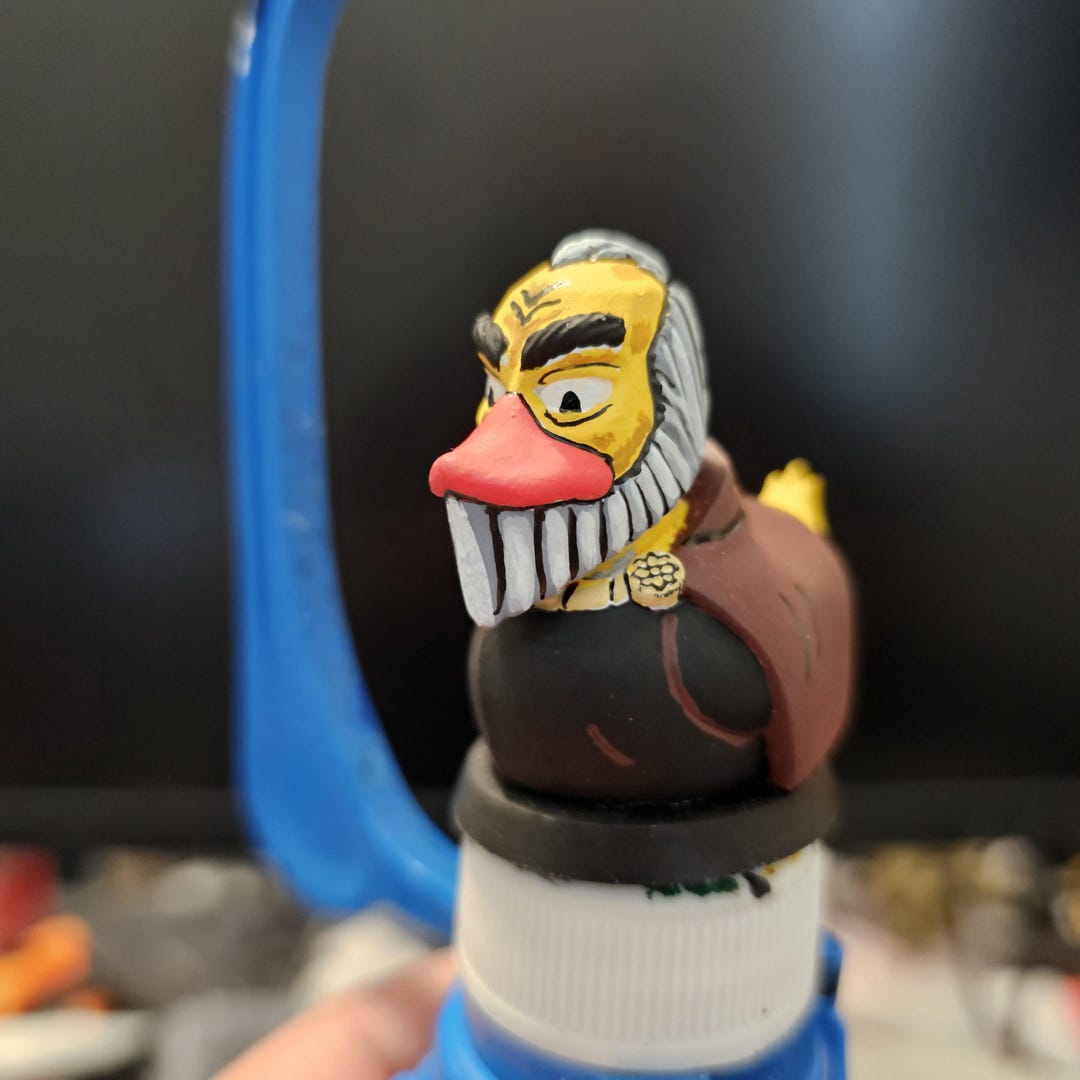 3D Printed Count Ducku Parody Rubber Duck - Etsy