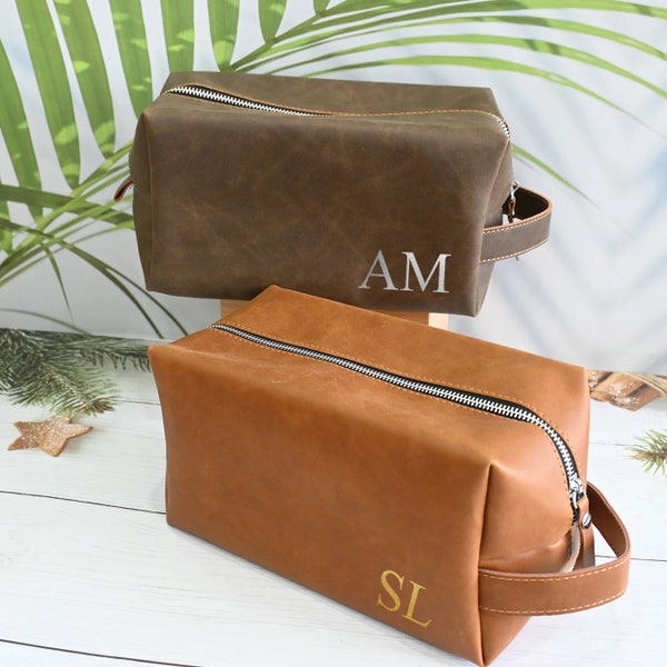 Embossed Mens Toiletry Bag - Etsy