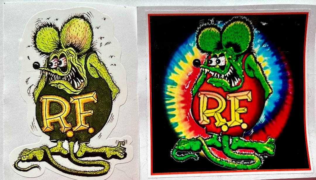 2-pack Rat Rod Hot Rod Rat Fink Motorcycle Choppers Tools Guns - Etsy