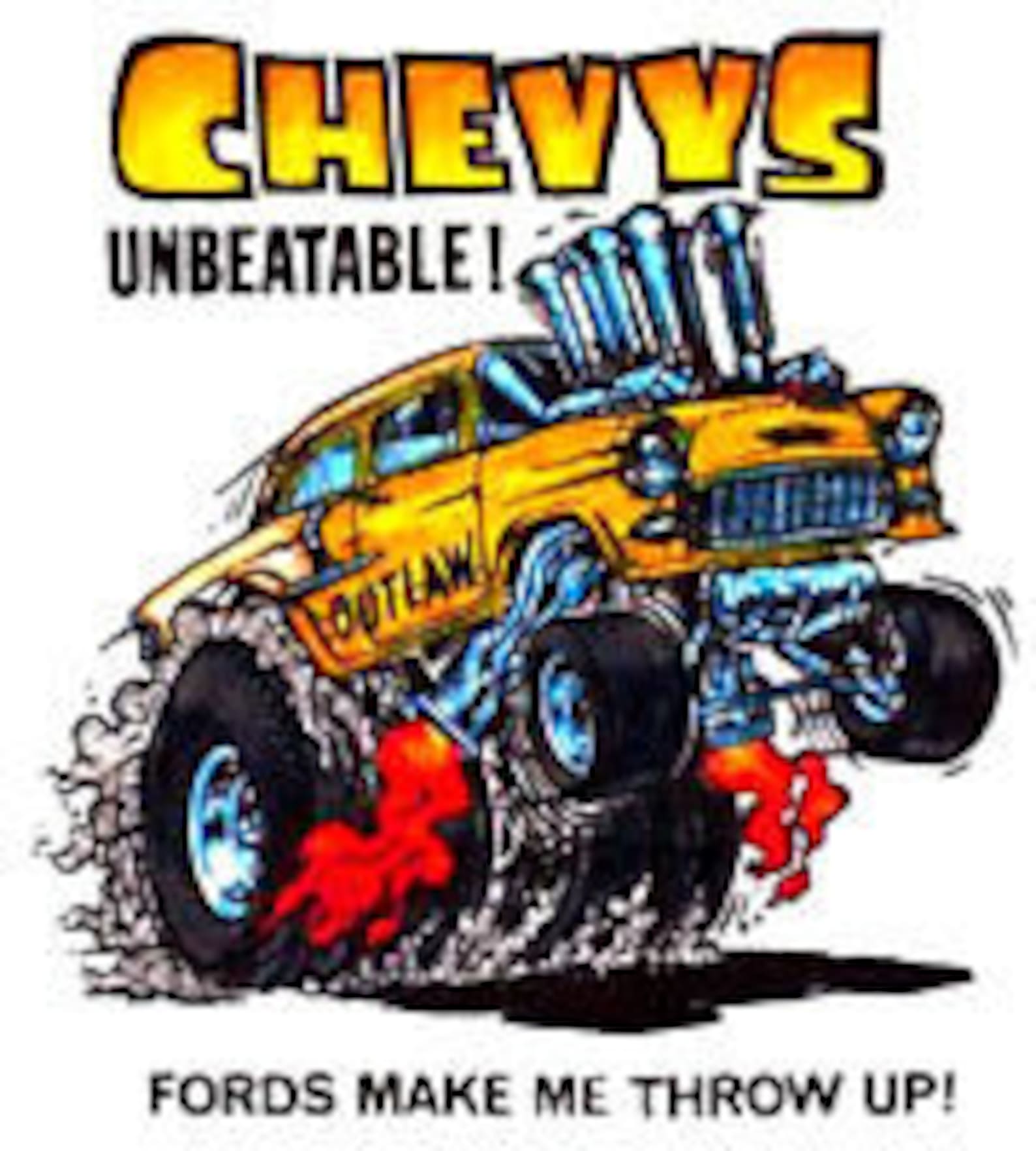 2-pack CHEVYS Hot Rod Rat Fink Motorcycles Chopper Vintage Tools Racing ...