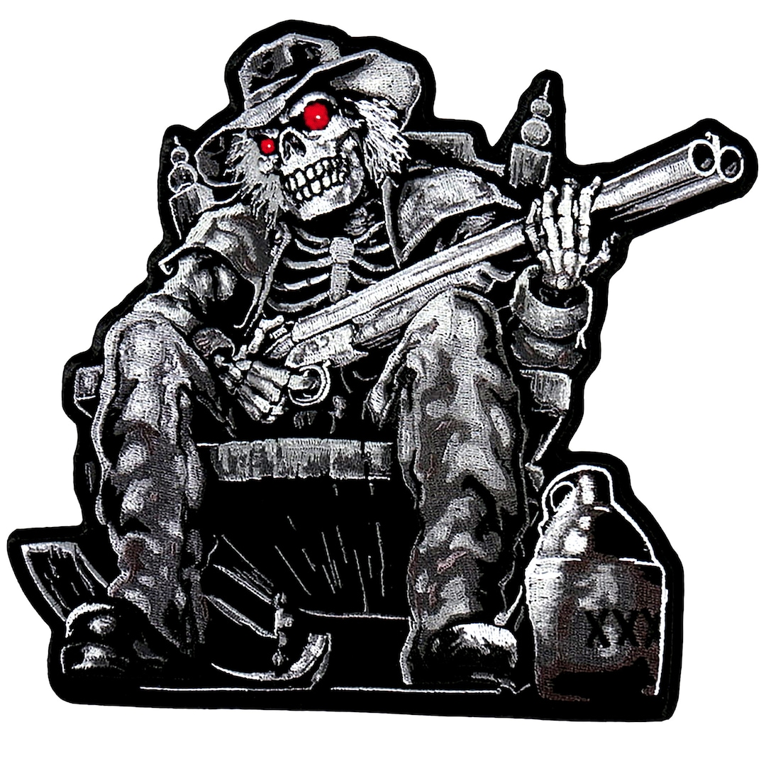 2-pack SKULL Hot Rod Rat Fink Motorcycles Chopper Vintage Tools Racing ...
