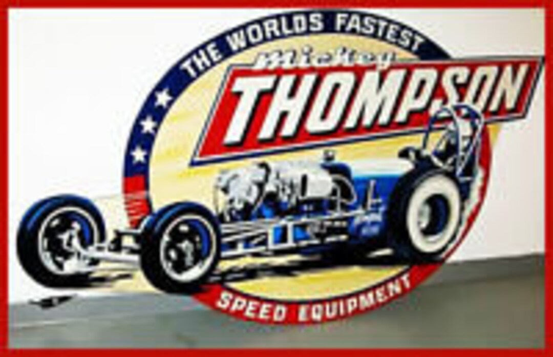 2-pack MICKEY THOMPSON Hot Rod Rat Fink Motorcycles Chopper Vintage ...