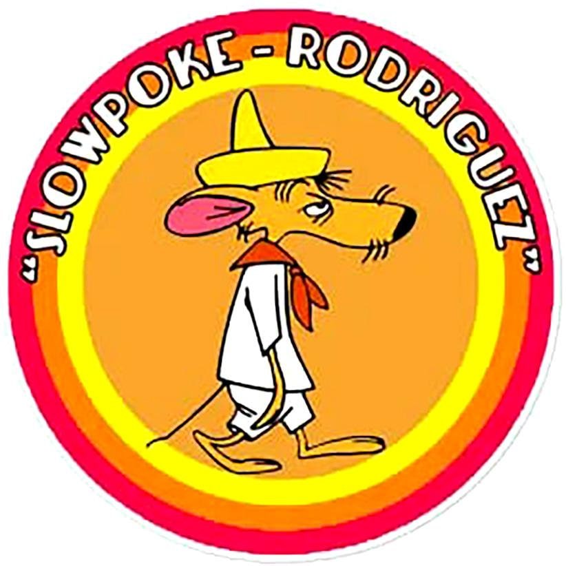 2-pack SLOWPOKE RODRIGUEZ Hot Rod Rat Fink Motorcycles Chopper Vintage ...