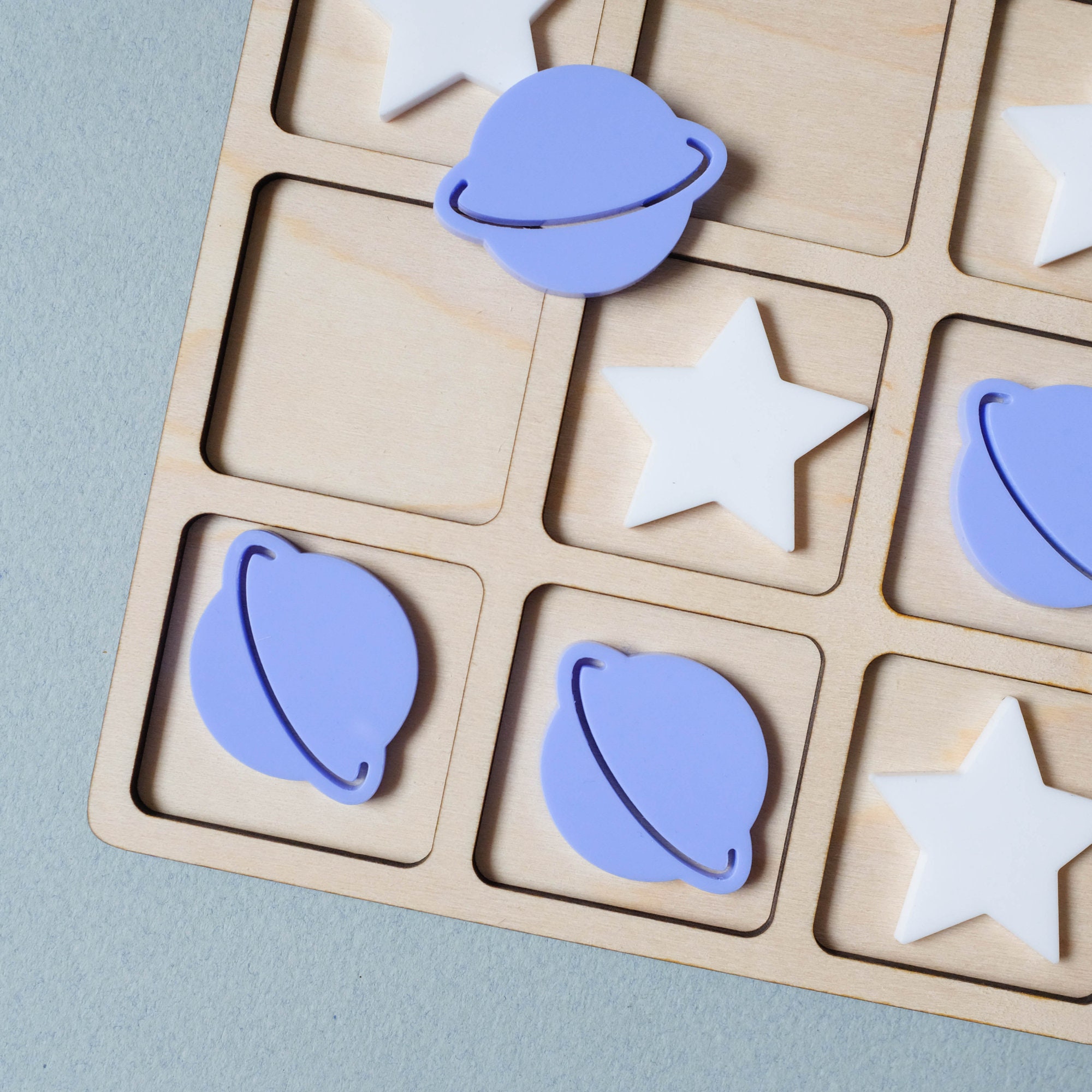 Space Tic Tac Toe SVG | Noughts and Crosses | Planets and Stars | Party ...