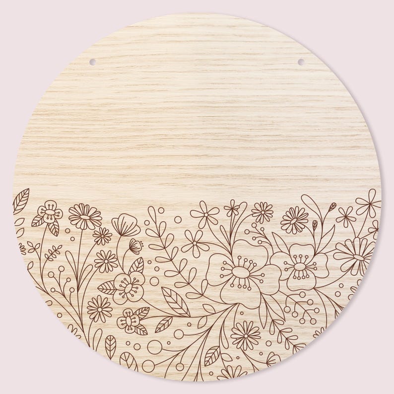 Flower Sign SVG | Garden Sign SVG | Wildflower Sign SVG | Personalize ...