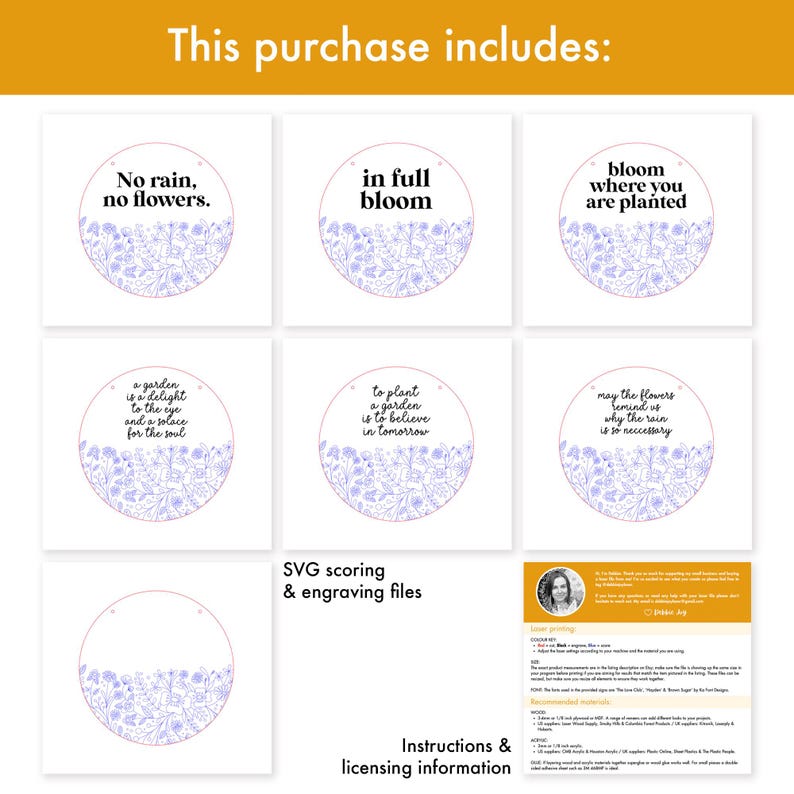 Flower Sign SVG | Garden Sign SVG | Wildflower Sign SVG | Personalize ...
