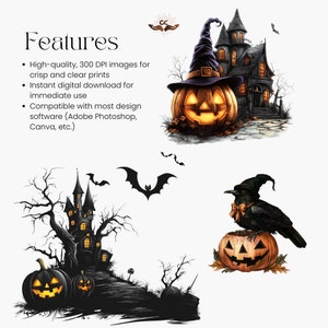 Halloween Clipart Collection PNG Halloween Clipart Jack-o-lantern Witch ...