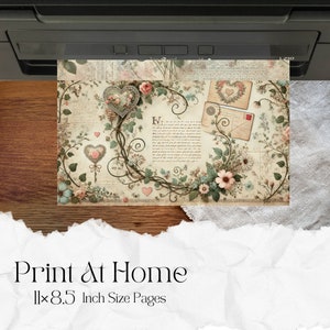 Cottagecore Junk Journal Kit Junk Journal Templates for Cottagecore ...