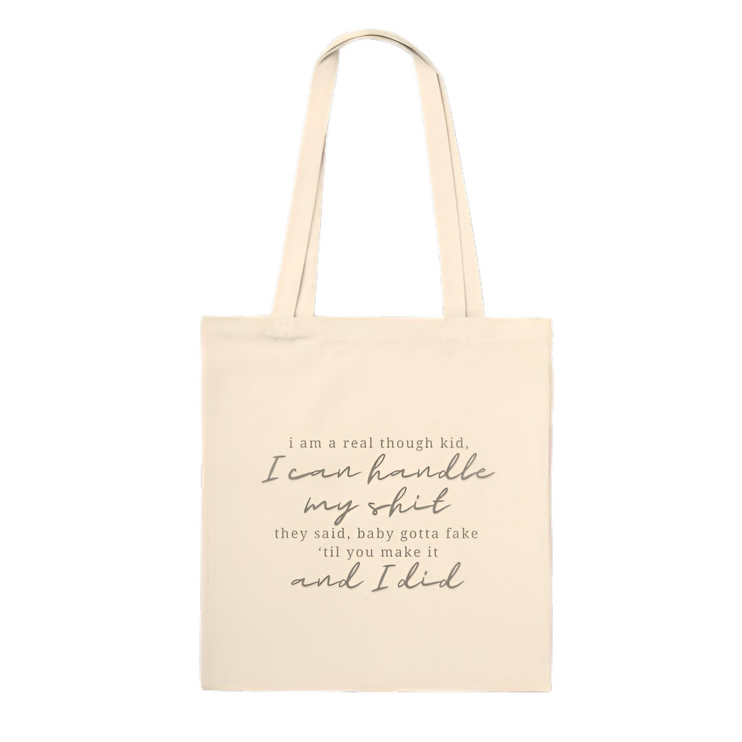 Taylor Swift TTPD Tote Bag: i Can Do It With a Broken Heart - Etsy