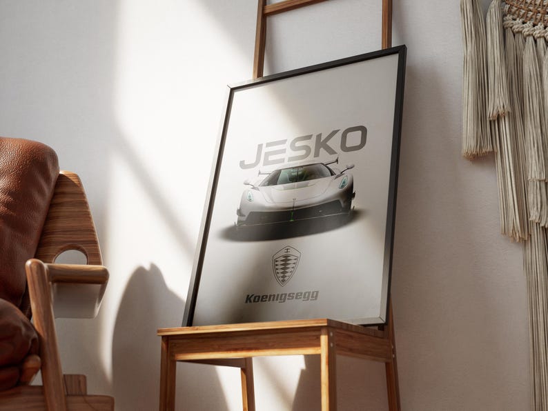 Koenigsegg Jesko Absolut Attack Digital Download Print Hypercar Light ...